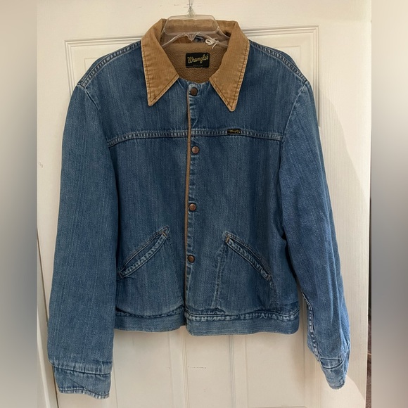 Wrangler | Jackets & Coats | Vintage Wrangler Sherpa Lined Western ...